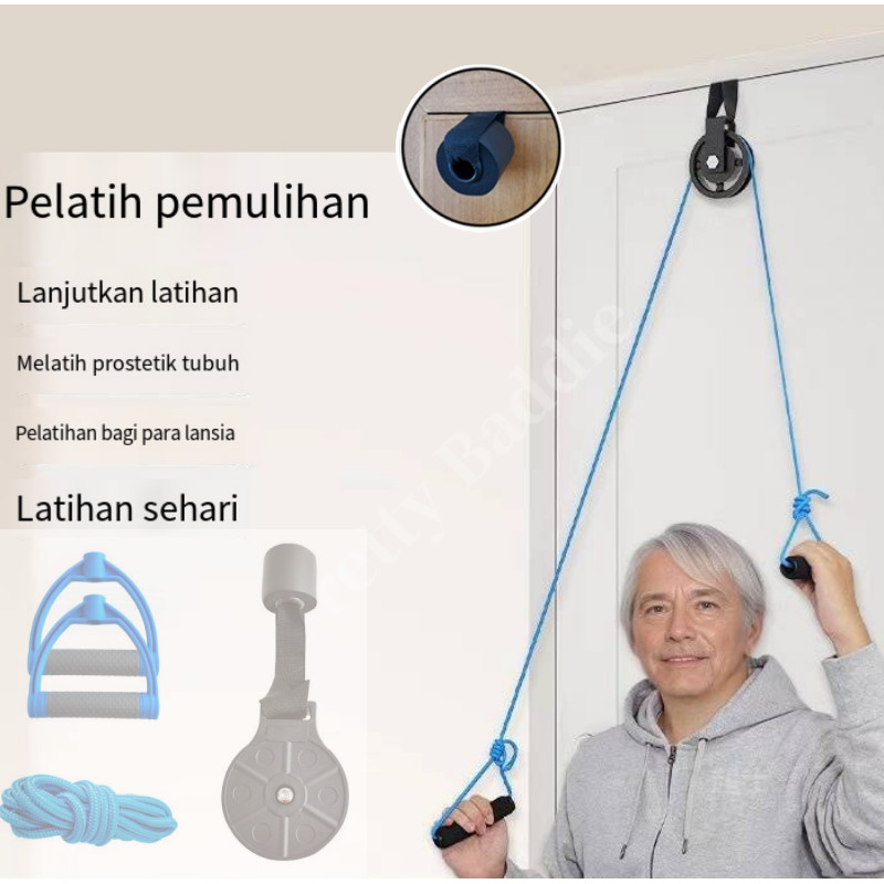 Jual Terapi Stroke Struk Katrol Cincin Latihan Bahu Peralatan Latihan ...