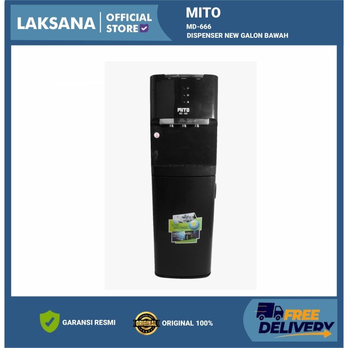 Jual DISPENSER MITO MD-666 / MD 666 NEW GALON BAWAH | Shopee Indonesia