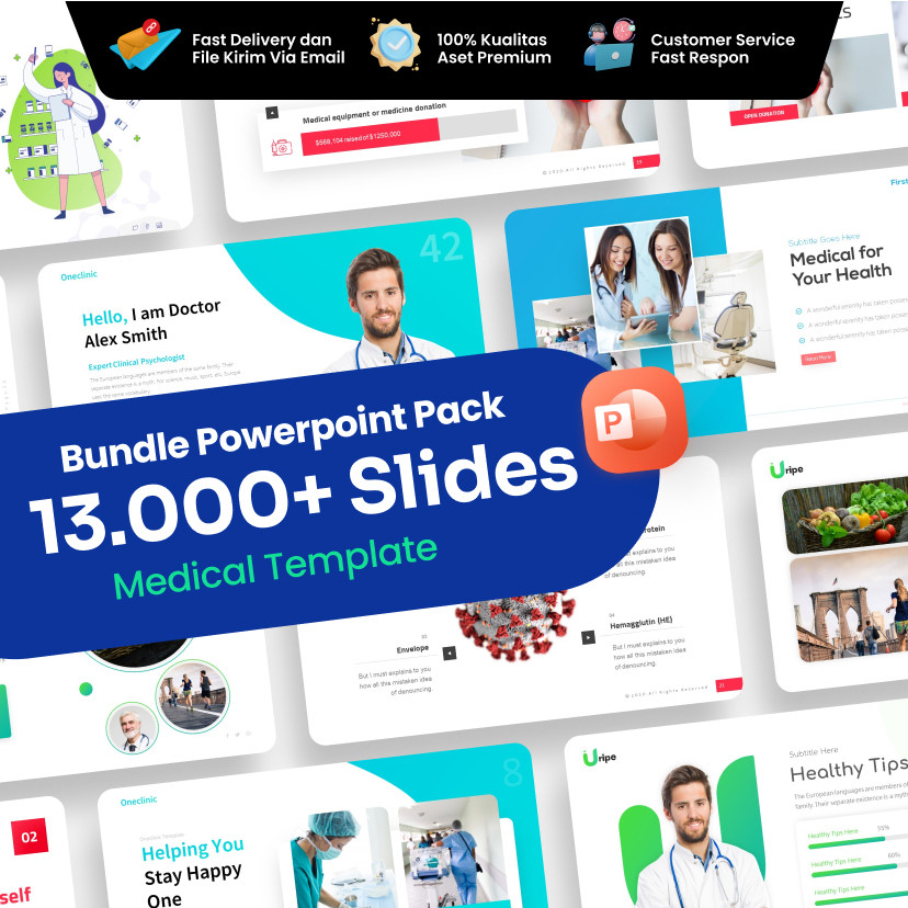 Jual 13000+ Bundle Medical PowerPoint Template | Shopee Indonesia