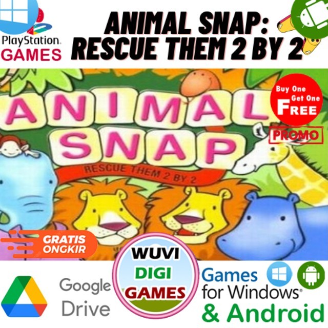 Jual Jual Animal Snap: Rescue Them 2 By 2 PS1 | Bisa Main di Android ...