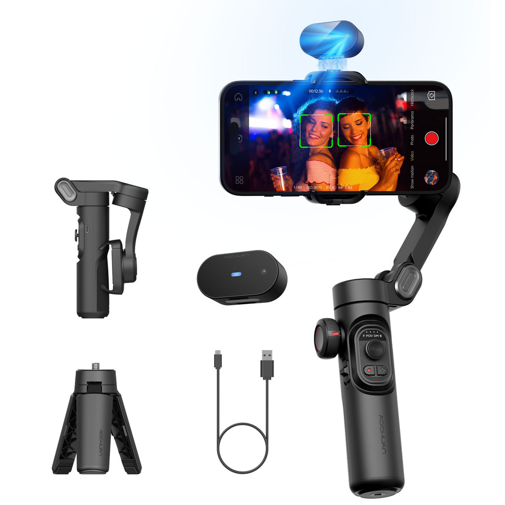 Jual XE AI Version Gimbal Stabilizer for Smartphone NO APP AI Tracking ...
