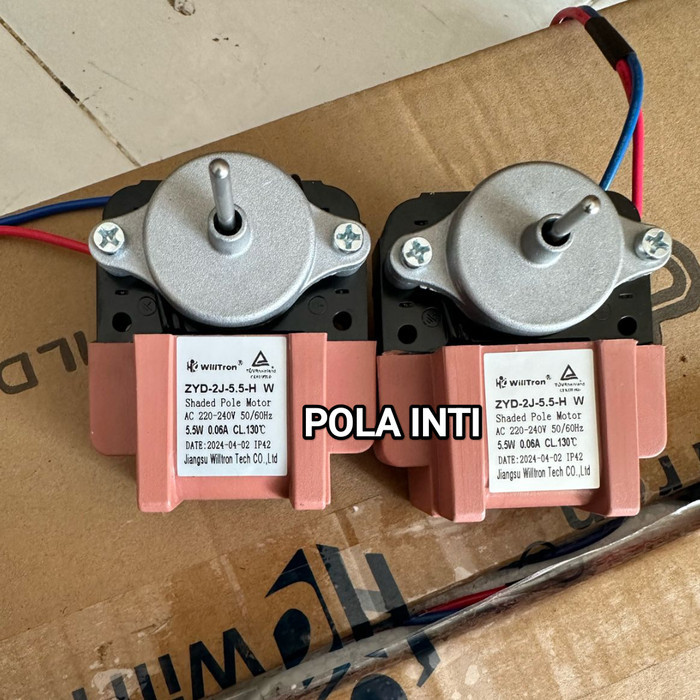 Jual Fan Motor Kulkas Polytron 2 Pintu Original - As pendek | Shopee ...