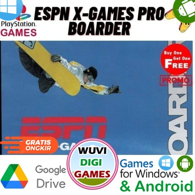 Jual Jual Game PC ESPN X-Games Pro Boarder Emulator PS1 | Bisa Main di Android atau PC | Beli 1 ...