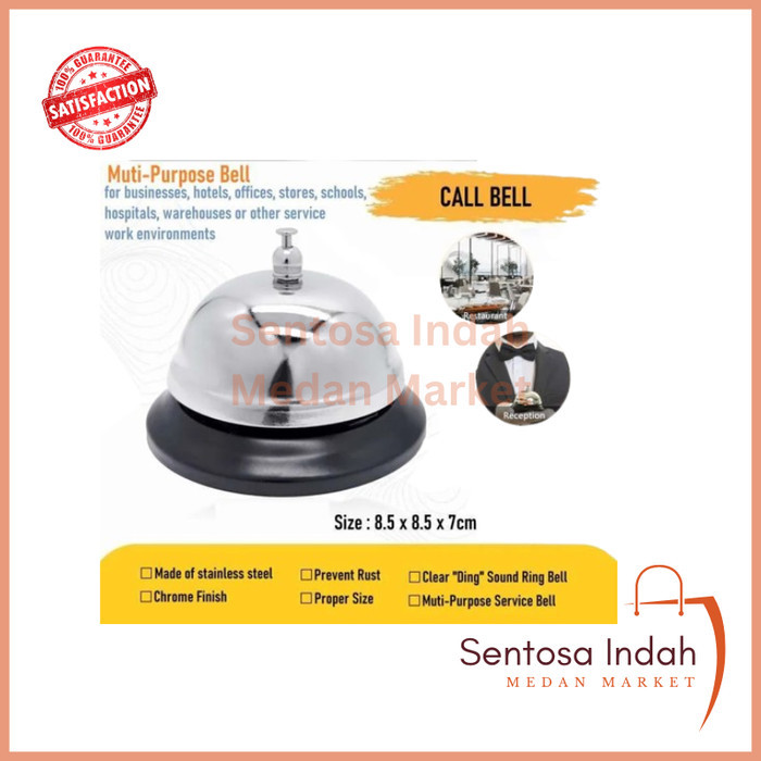 Jual Bel Meja / Call Bell / Lonceng Meja Restoran, Hotel, Resepsionis ...