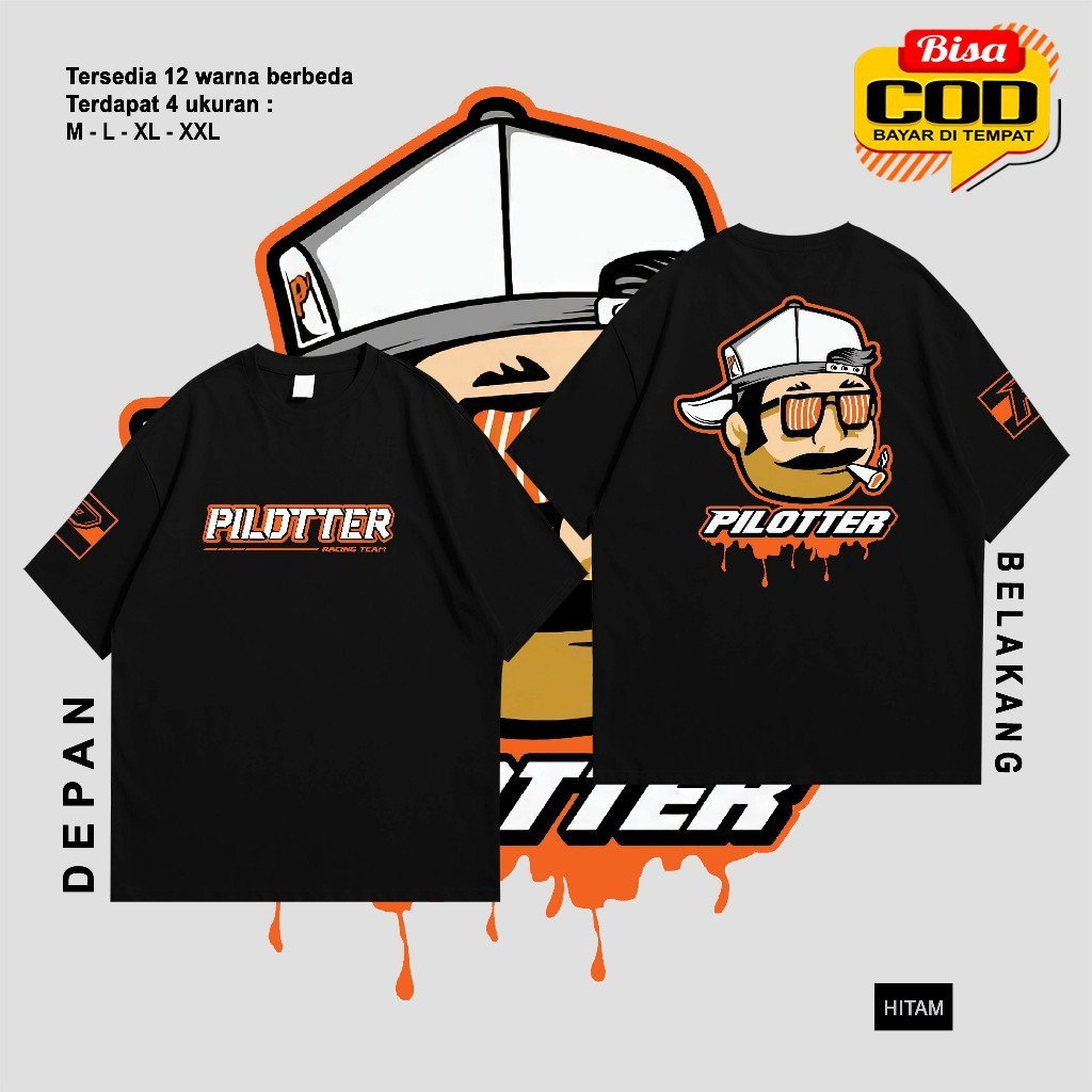 Jual KAOS PILLOTER KUNING - PILLOTER KUNING - KAOS RACING | Shopee ...