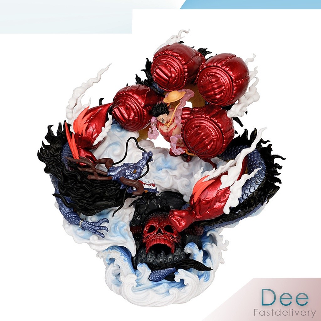 Jual Luffy Fourth Gear Vs Kaido MRJ Battle One Piece 21cm Action Figure ...