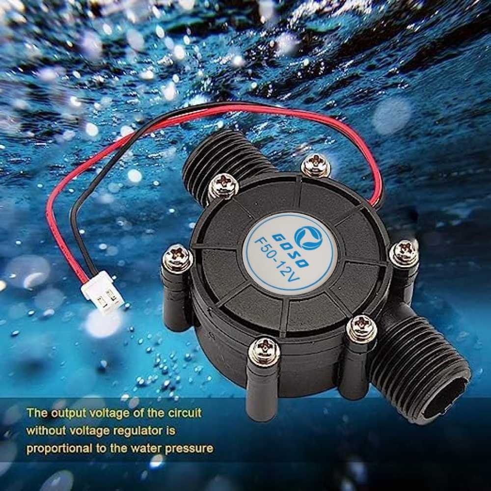 Jual GOSO Dinamo Generator Turbin Air Small Hydraulic Generator 12V ...