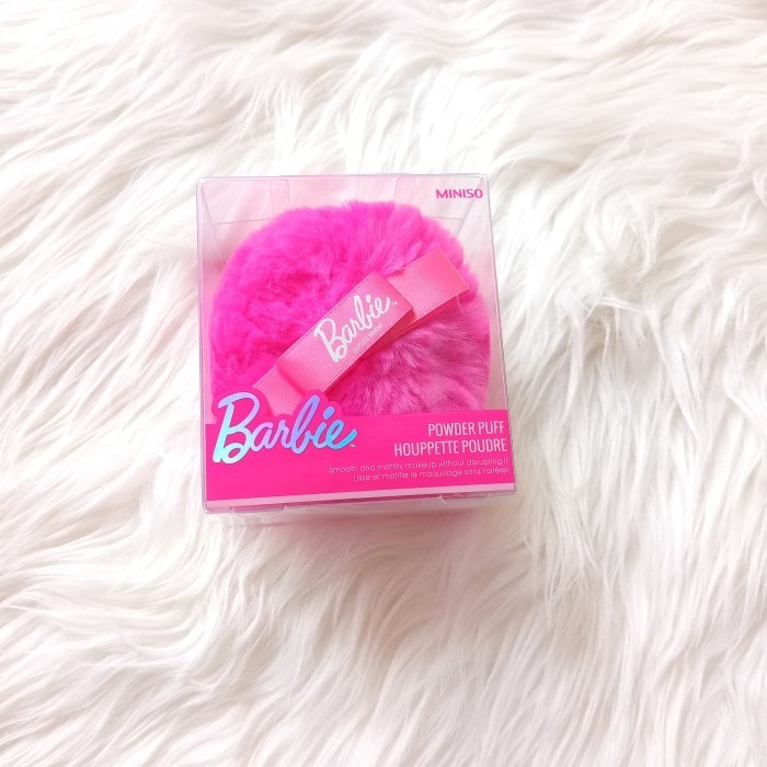 Jual MINISO Barbie Collection Large Powder Puff - Puff Bedak Cantik ...