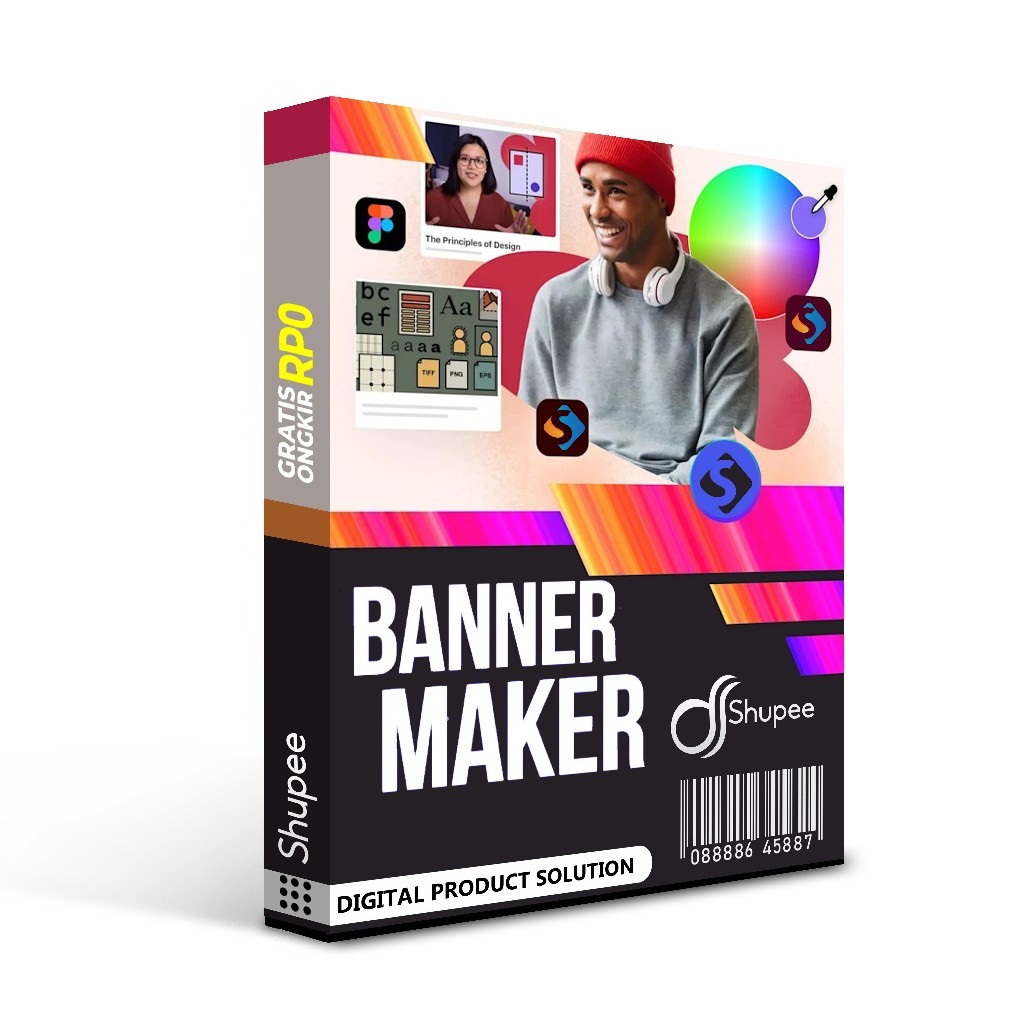 Jual Desain Banner Maker Pro | Lifetmie (Windows) | Shopee Indonesia
