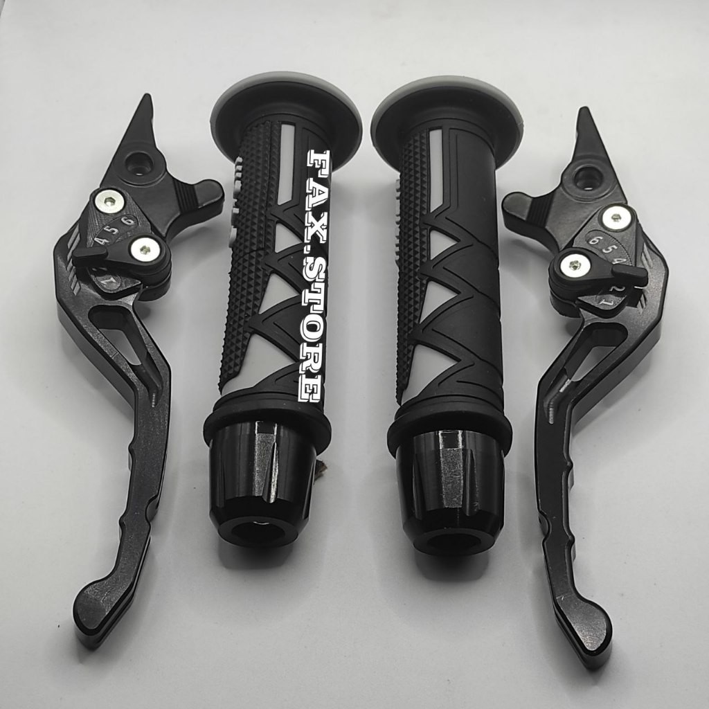 Jual Paketan 3 Item Handgrip SHARK + Handle Rem Setelan CnC + Jalu ...