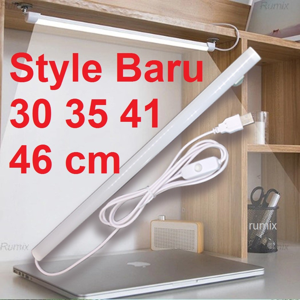 Jual Lampu Neon Panjang Strip Tabung LED USB Belajar Kerja Rumah Dapur ...