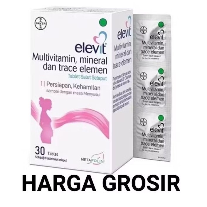 Jual ELEVIT Vitamin PROMIL (Program Hamil) Swiss Formula | Shopee Indonesia