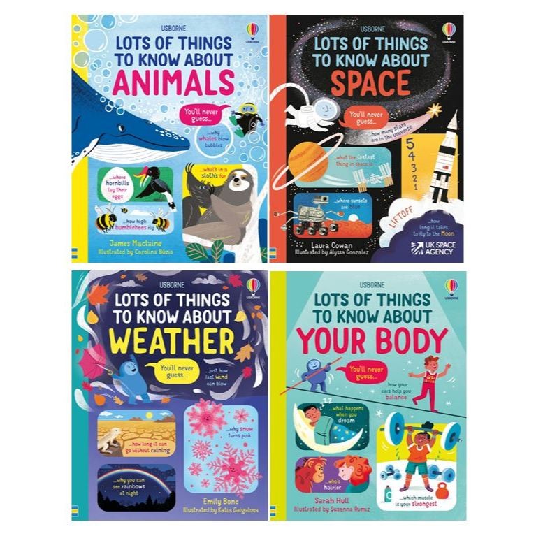 Jual Buku Lots of Things to Know About Animals, Space, Weather, Your ...