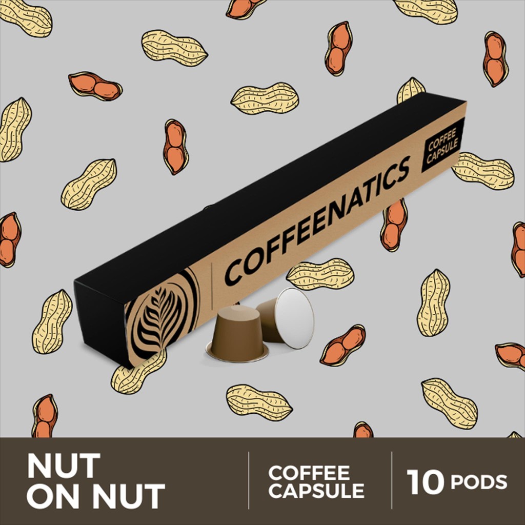 Jual Nut on Nut Coffee Capsule - Kopi Kapsul | Coffeenatics | Shopee ...