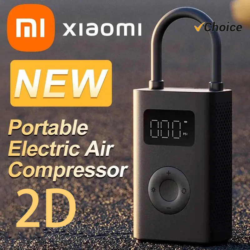 Jual 2025 New Xiaomi Mijia Inflatable treasur Air Compressor 2D 2000mAh ...