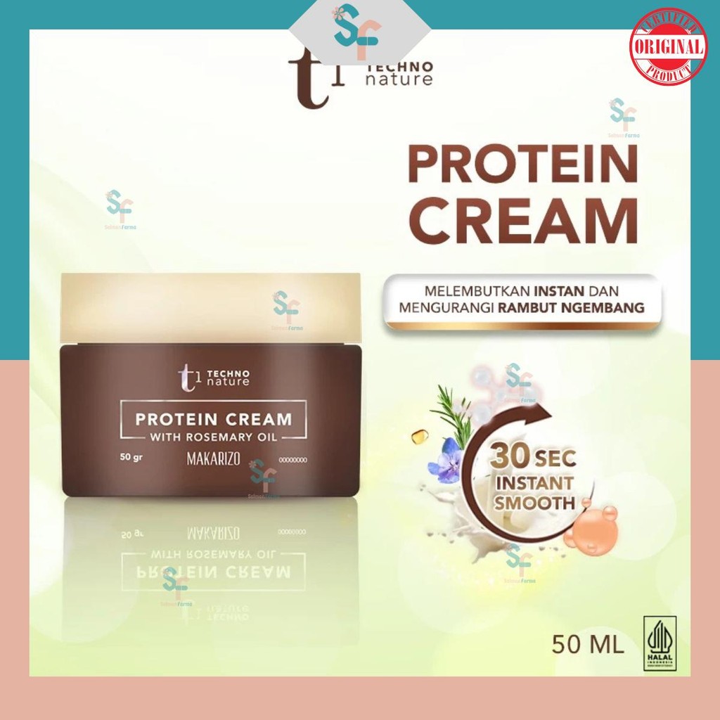 Jual MAKARIZO t1 Techno Nature Protein Cream 50Ml - Moisturizer ...