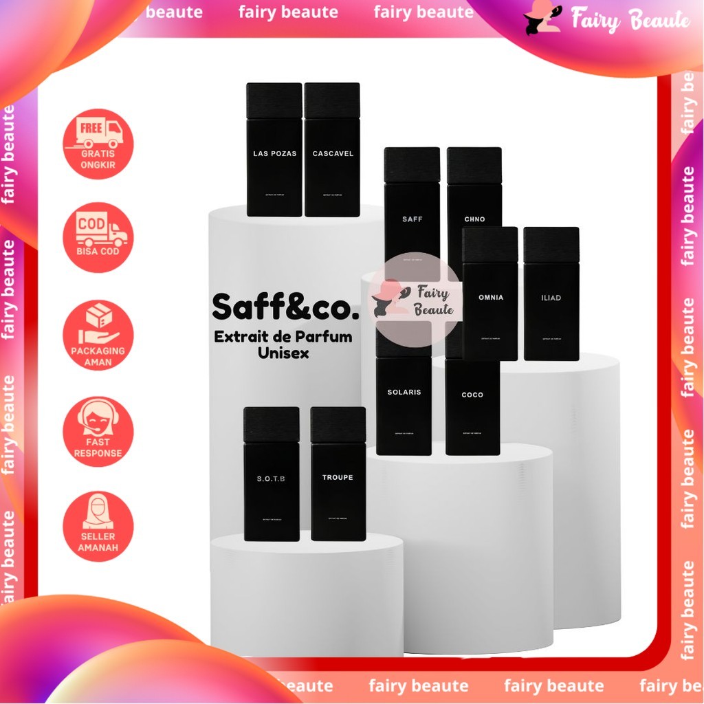 Jual SAFF & Co. Extrait de Parfum All Product Full Size Parfum SaffnCo ...