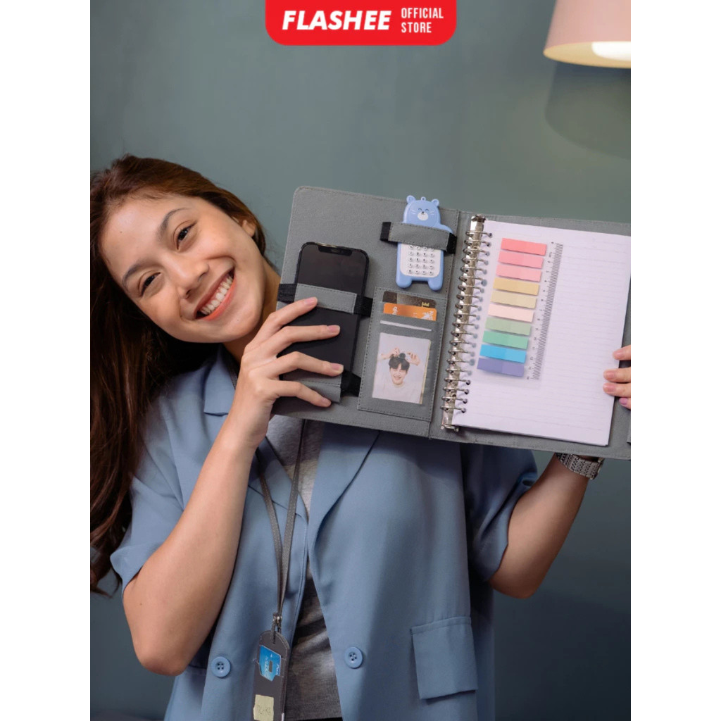 Jual Flashee Binder Polos A5 20 Ring Antimainstream Ozzie Binder ...