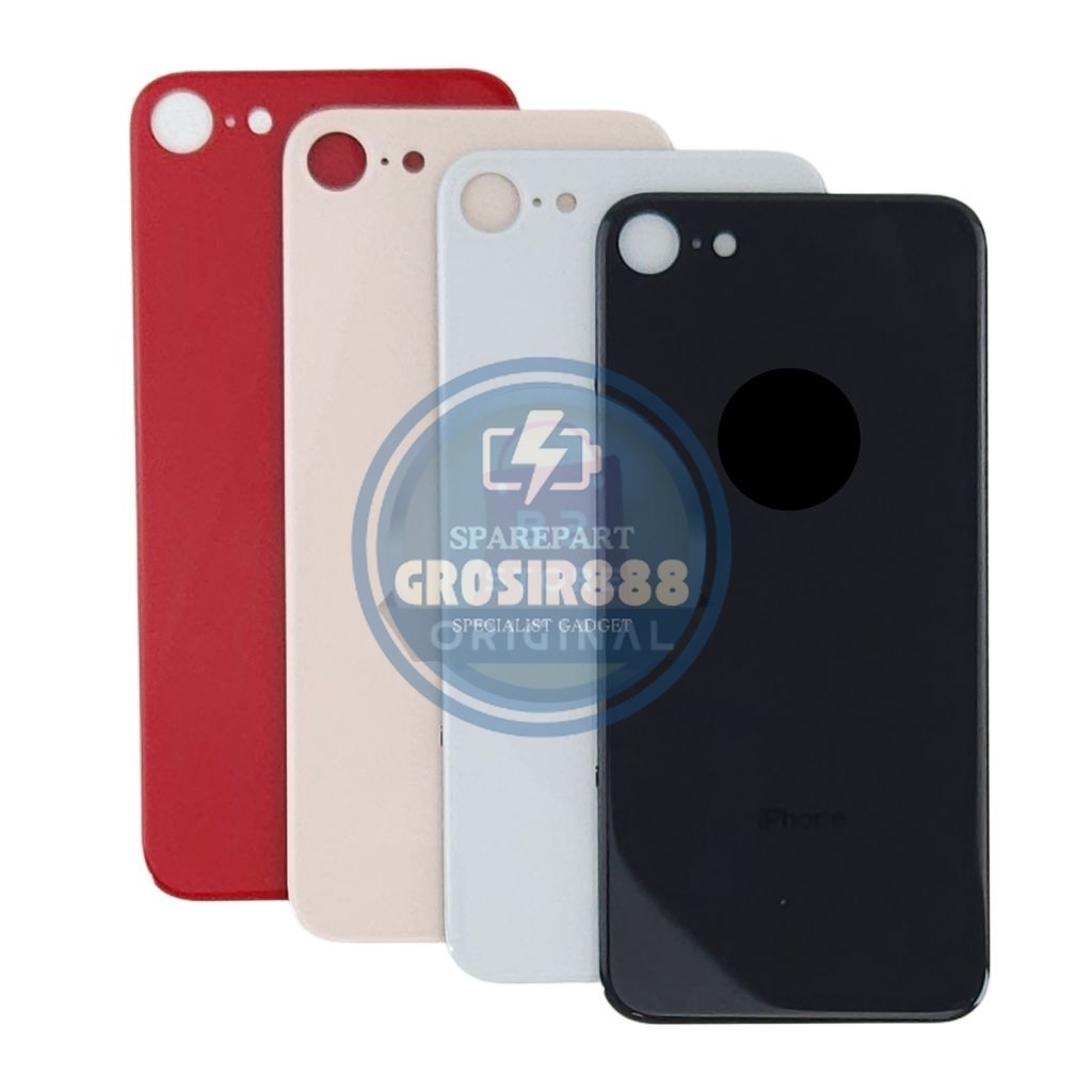 Jual BACKDOOR - BACK GLASS IP 8 / IP 8G KUALITAS TERBAIK | Shopee Indonesia