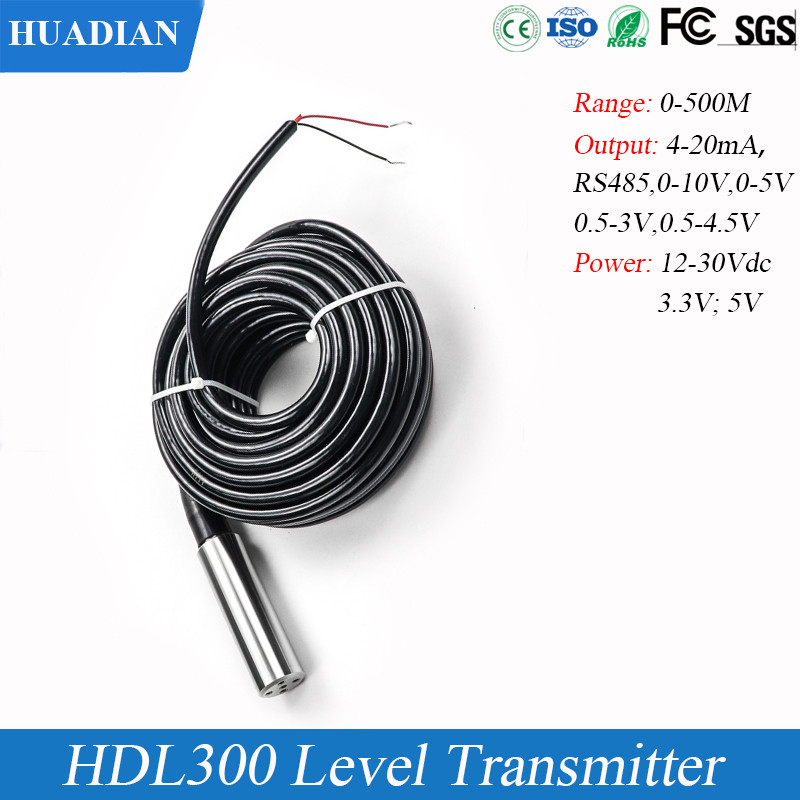 Jual 25m ip68 hydrostatic RS485 RTU MODBUS fuel level sensor for ...