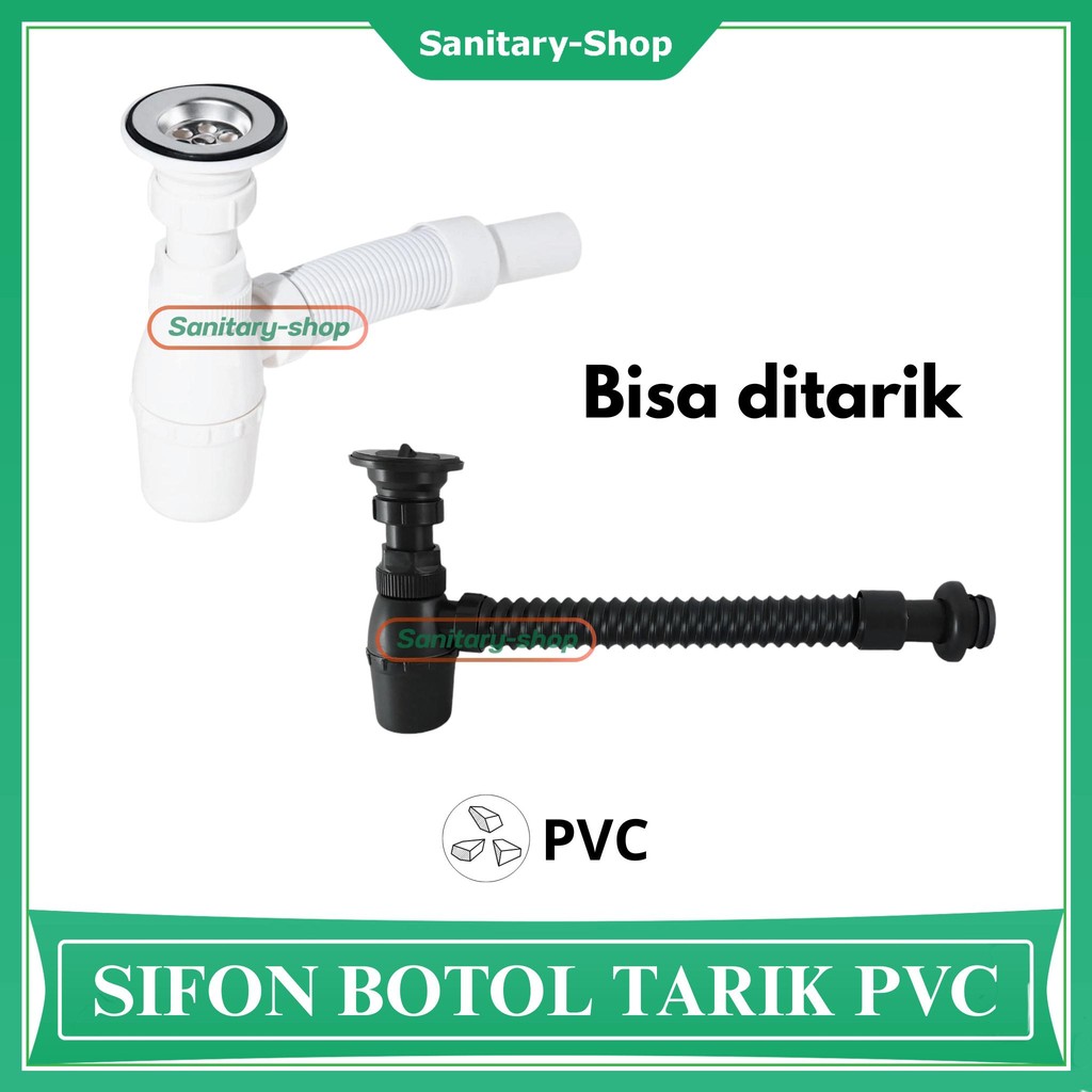 Jual Sifon Selang Botol Tarik Fleksibel Flexible Wastafel Cuci Tangan ...