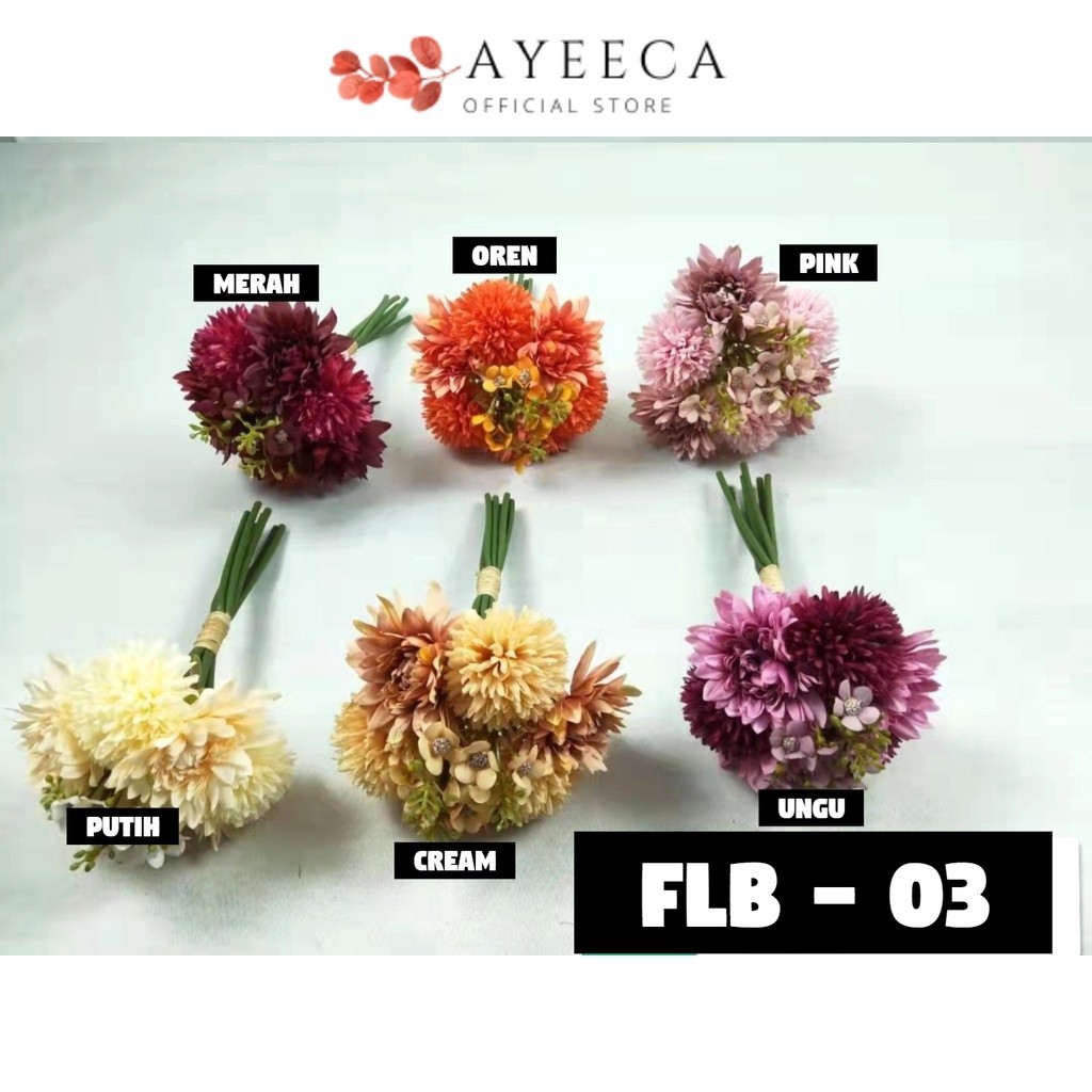 Jual AYEECA - Hand Bouquet Bunch of Flower Satu Ikat bunga FLB 03 ...