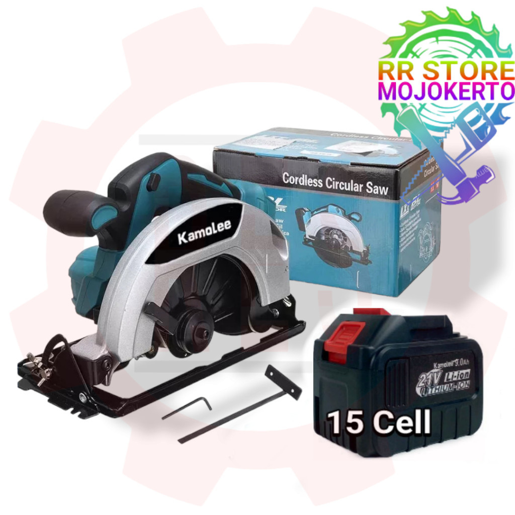 Jual [RES] Circular Saw 7 inch Kamolee Cordless 18v 21v | Shopee Indonesia