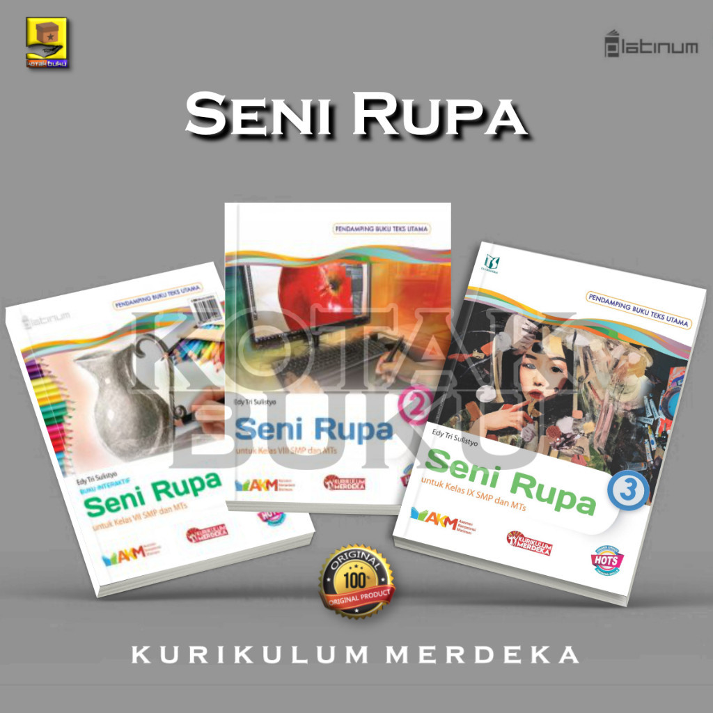 Jual Buku Seni Rupa Kelas 7 8 9 SMP / Seni Rupa SMP / Kurikulum Merdeka / Platinum | Shopee ...
