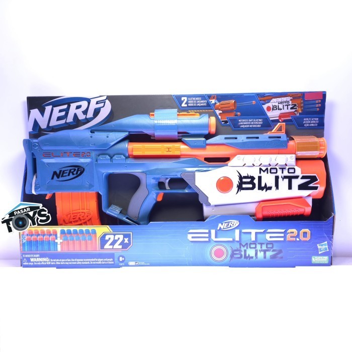 Jual Nerf Elite 2.0 Motoblitz Blaster with Scope | Shopee Indonesia