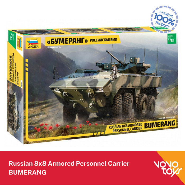 Jual AR2158 Model Kits Truck Tank Russian 8x8 Armored Personnel ...