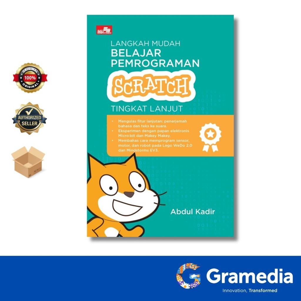 Jual Gramedia Surabaya - Langkah Mudah Belajar Pemrograman Scratch Tingkat Lanjut | Shopee Indonesia
