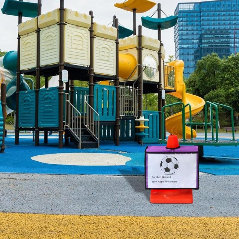 Jual Driveway Traffic Sign Cover Sports Activity Warning Sign Cover ...