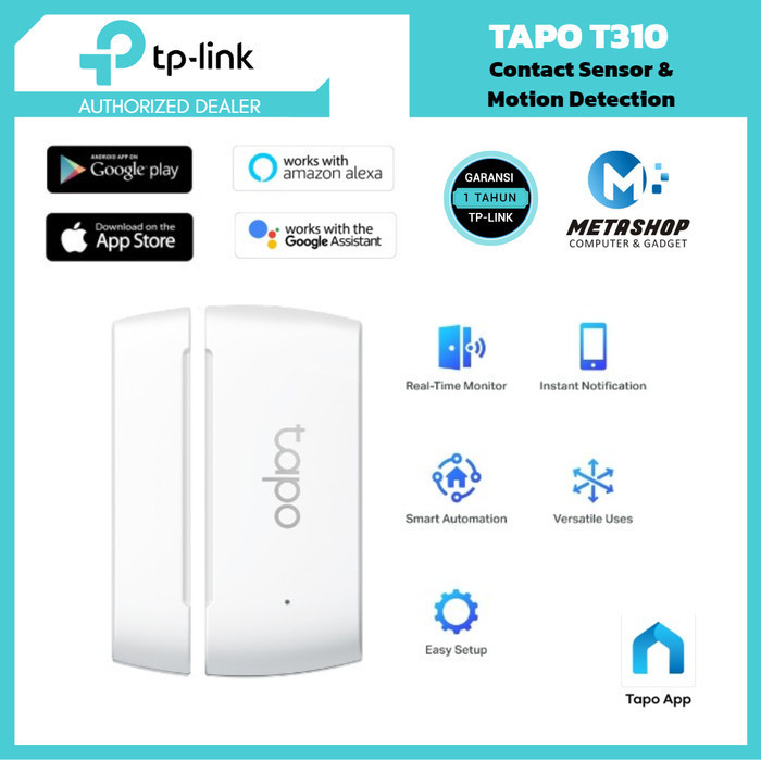 Jual TAPO T110 Smart Battery Contact Sensor Motion Detection TP-LINK ...