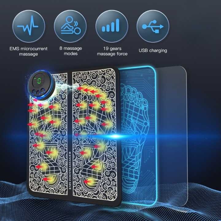 Jual COD Alat Pijat Pijit Pijet Refleksi Terapi Titik Akupuntur Telapak Kaki EMS Otomatis ...