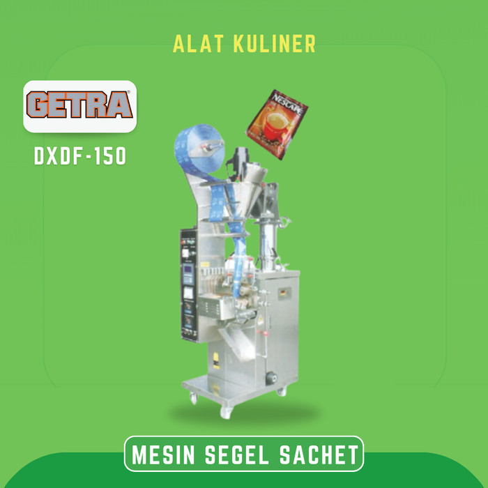 Jual GETRA DXDF 150 DXDF-150 MESIN PENGEMAS SACHET SENSOR OTOMATIS ...