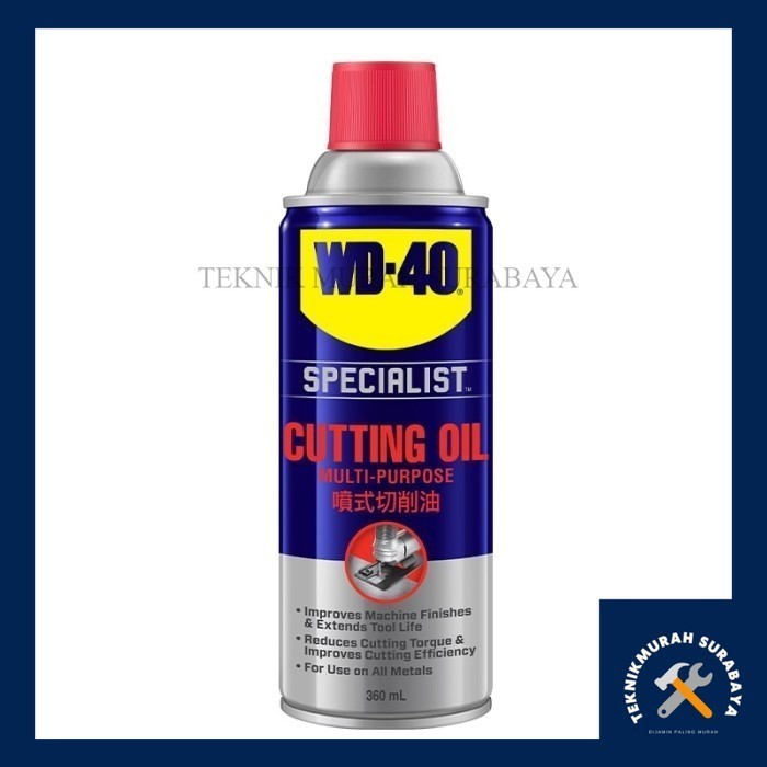 Jual WD-40 Specialist Cutting Oil 360ml /WD40 360ml Cairan Bubut/Oli ...