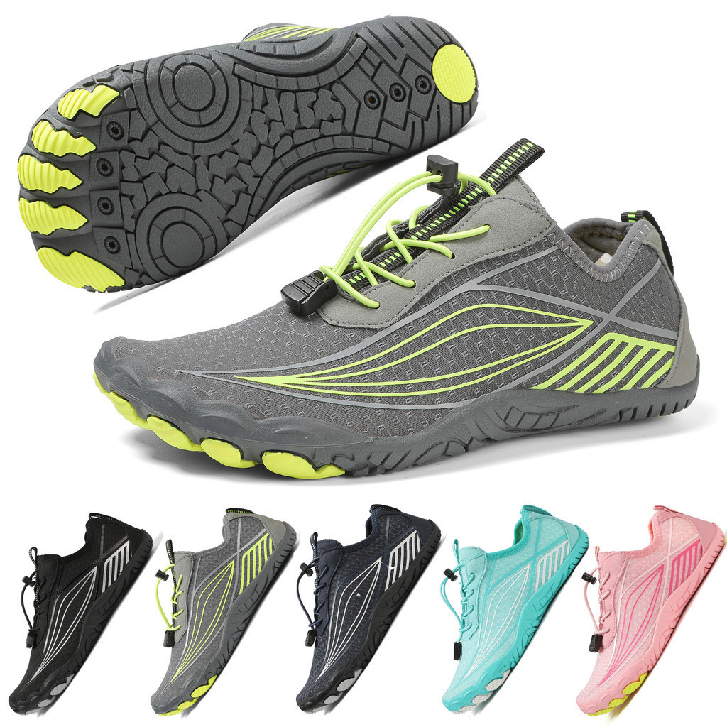 Jual Men Women Water Shoes Upstream Wading Swimming Barefoot Aqua Shoes ...