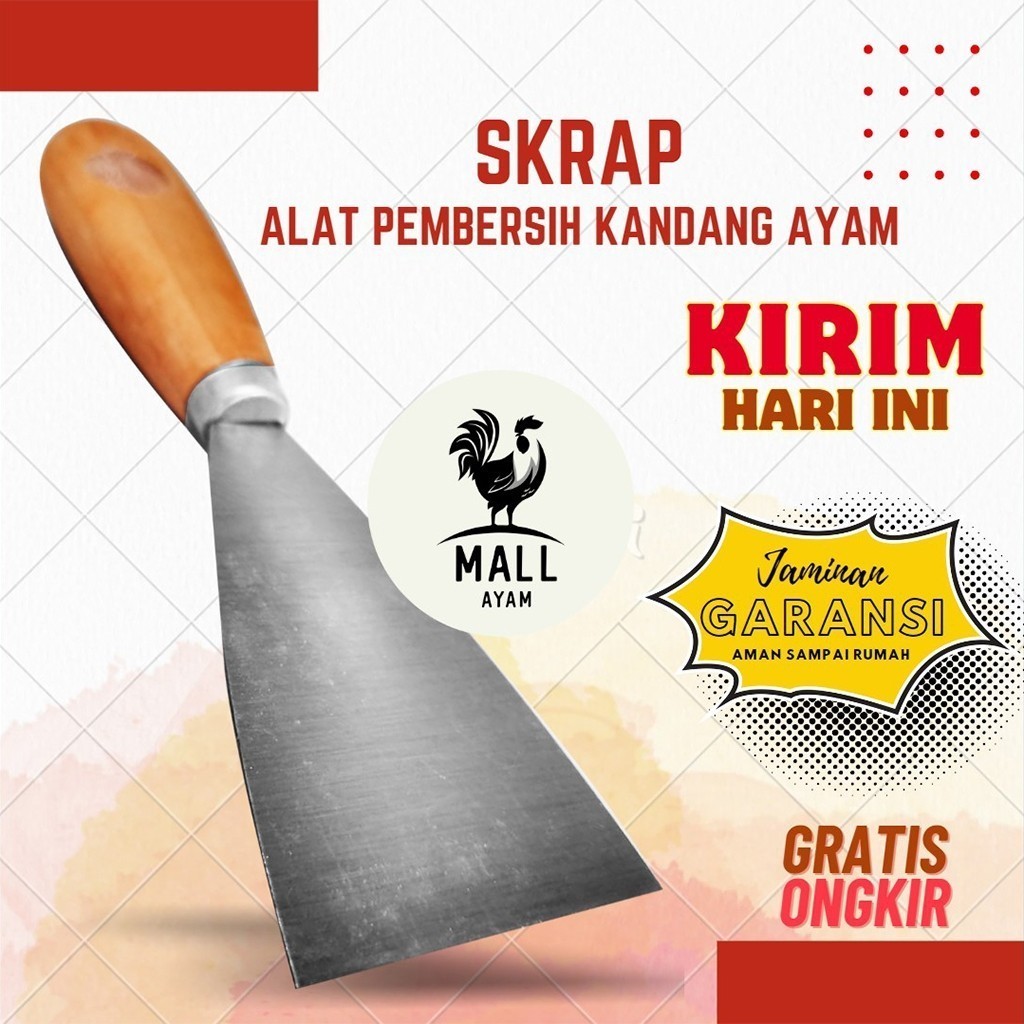 Jual AYAM MALL Scrap Skrap Scrub Skrab Scapi Scapy Alat Pembersih ...