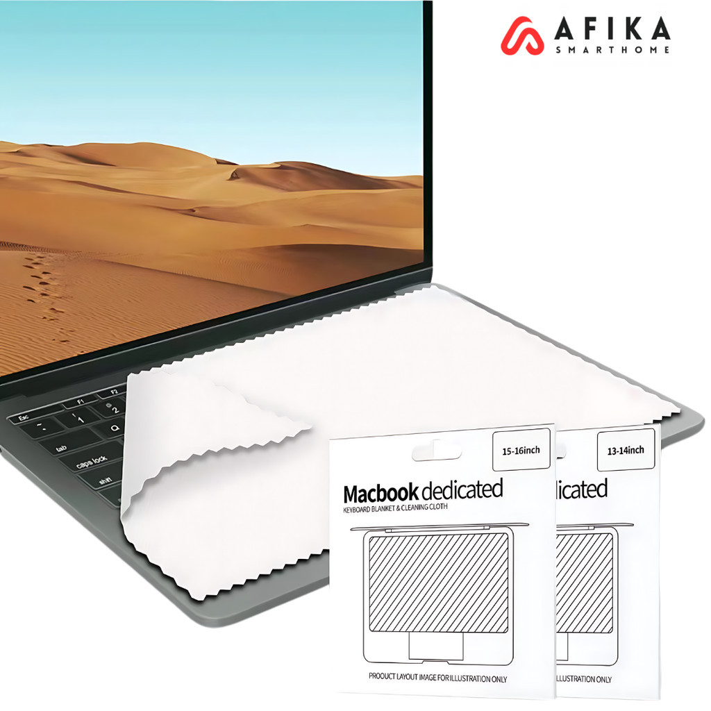 Jual Kain Keyboard Laptop Cover Lap Cleaning Cloth Microfiber 13/14 ...