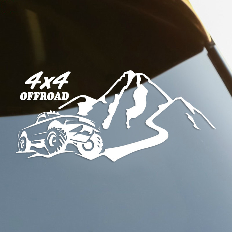 Jual 4x4 Off Road Die-Cut Vinyl Decal Car Sticker Waterproof Auto ...