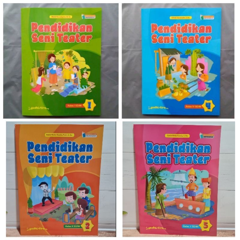 Jual PROMO ORIGINAL Buku Seni Teater Kelas 1 2 3 4 5 6 SD/MI Kurikulum Merdeka Yudhistira ...