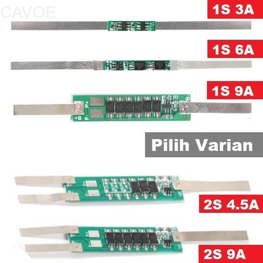 Jual Modul Pelindung Baterai 18650 Battery Protection Module BMS 1S 2S ...