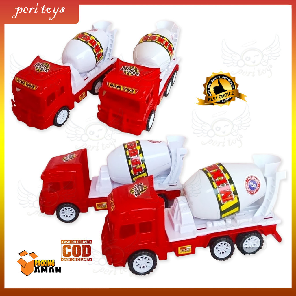 Jual Truk Mixer/Mainan Mobil Molen Anak/Mainan Mobil Mobilan Truk Molen ...