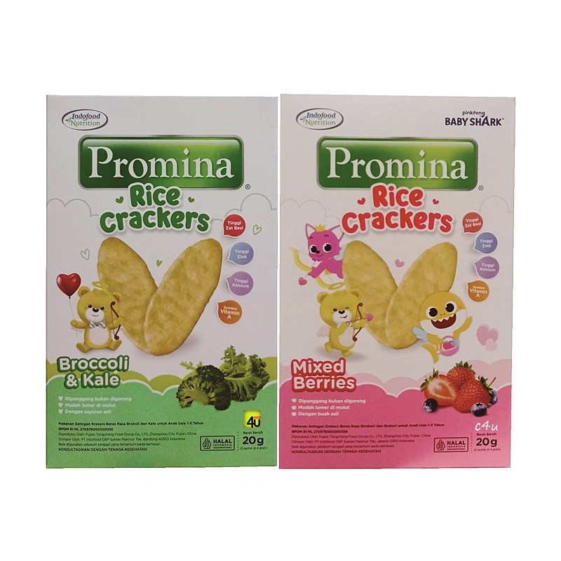 Jual Promina Rice Crackers - Snack Bayi - 1 kotak | Shopee Indonesia