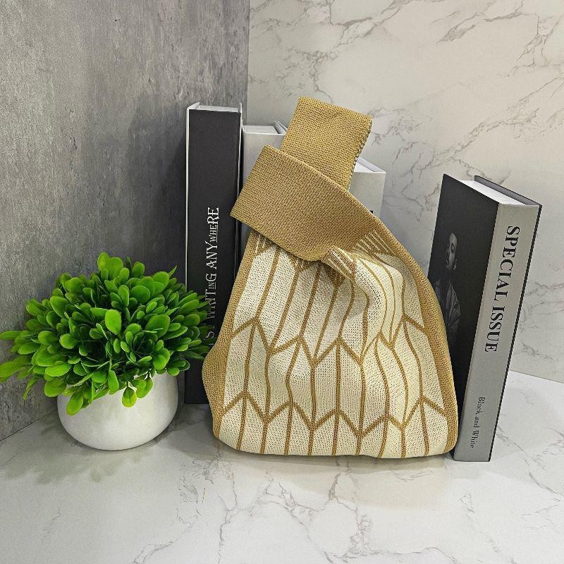 Jual Tote bag Rajut Handmade Tas Anyaman TOTEBAG MINI RAJUT Style Korea ...