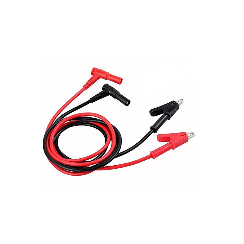 Jual High Quality Insulated Test Lead Wire Line Crocodile Clamp 20A ...