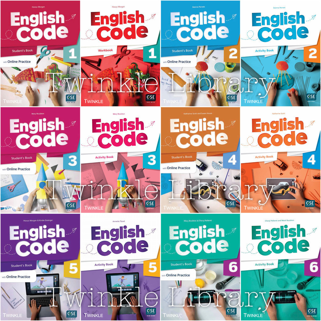 Jual English Code Starter 1 2 3 4 5 6 Student's Book / Workbook / Activity Book / Grammar Book ...