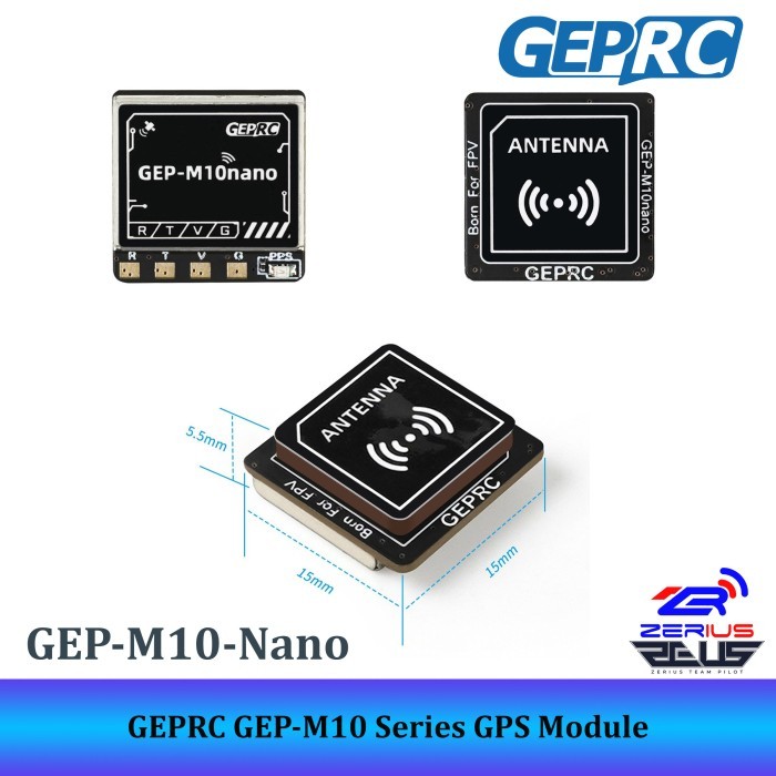 Jual GEPRC GEP-M10 Series GPS Module for FPV Drone - GEP-M10-Nano ...