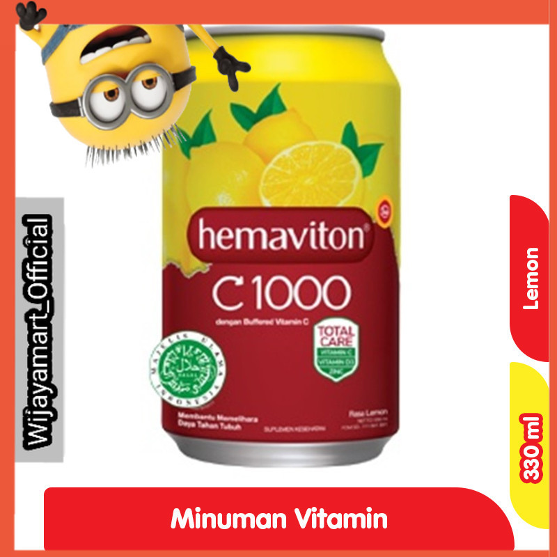 Jual hemaviton C1000 Lemon Kaleng 330 ml | Shopee Indonesia
