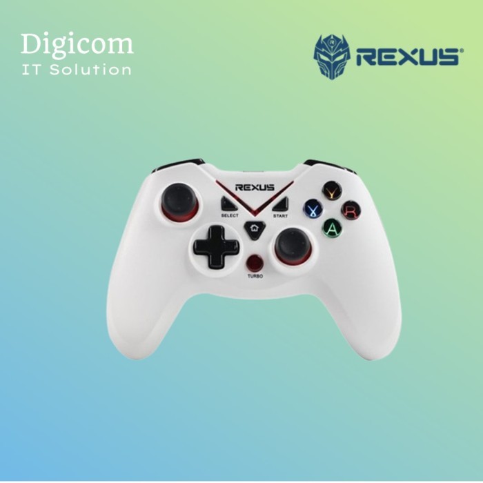 Jual GAMEPAD REXUS GLADIUS GX2 WHITE | Shopee Indonesia